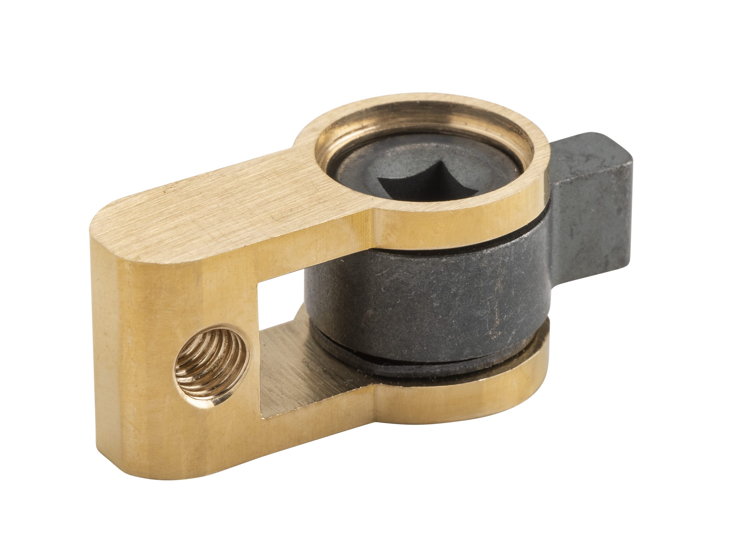 Euro Lock Privacy Adaptor - Polished Brass - Iver