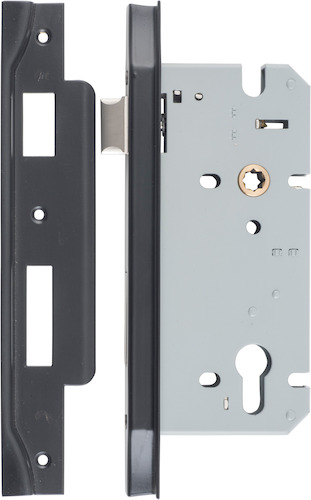 Rebated 85mm Euro Mortice Locks - 60mm Backset - Iver