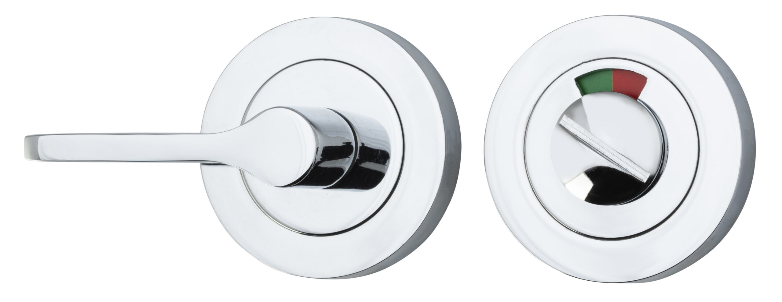 Accessibility Privacy Turn with Indicator - Round - Polished Chrome - Iver